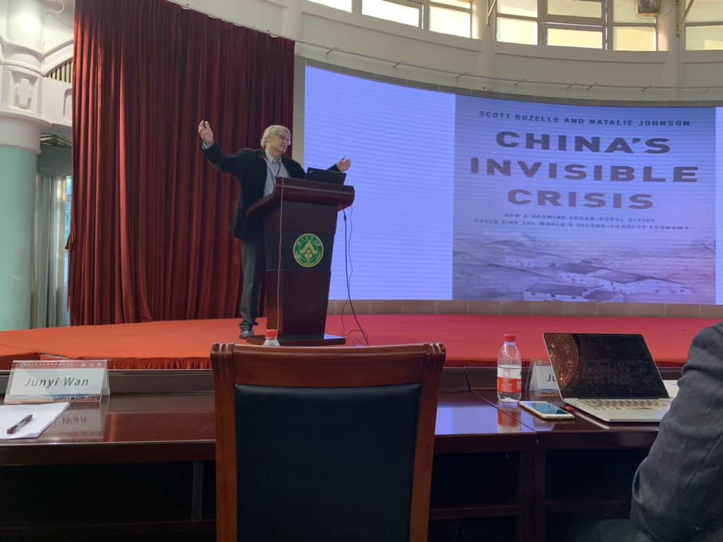 Scott Rozelle on China's Rural Problem - The Wire China